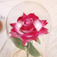 China Imitation rose, everlasting flower, glass cover, Mother's Day, Valentine's Day, Christmas gift decoration and ornament manufacturer wholesale for sale