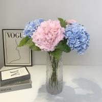 China Biomimetic hydrangea flowers, simulated flowers, moisturizing touch, hydrangea bouquets, living room dining table decorations, wedding flower arrangement decorations for sale
