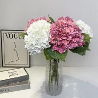 China Biomimetic hydrangea flowers, simulated flowers, moisturizing touch, hydrangea bouquets, living room dining table decorations, wedding flower arrangement decorations for sale