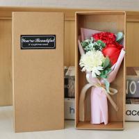 China Soap flower gift, romantic simulation bouquet, rose bouquet, Valentine's Day gift for girlfriend, in stock for sale