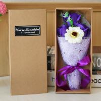 China Soap flower gift, romantic simulation bouquet, rose bouquet, Valentine's Day gift for girlfriend, in stock for sale