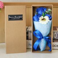 China Soap flower gift, romantic simulation bouquet, rose bouquet, Valentine's Day gift for girlfriend, in stock for sale