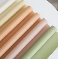 China First love solid-color paper roll flower bouquet wrapping paper, waterproof flower art wrapping paper, single-color paper flower shop packaging material for sale