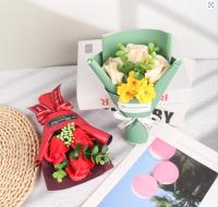 China Creative Gift Simulation Rose Bundle Soap Flower for sale