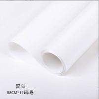 China Plain Porcelain Matte Film 58*58cm Waterproof Pearlized Film DIY Wrapping Paper Roll Flower Wrapping Frosted Matte Paper for sale