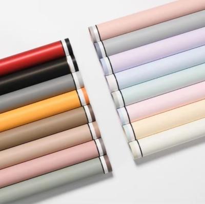 China 58*58cm Florist Wrapping Paper Material for Memory Photo Frame Solid-Color Border Eurasian Paper Korean-Style Bouquet Packing for sale