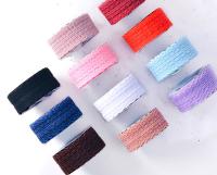 China Flower Packaging Material Lace Ribbon Snow Gauze Ribbon Flower Bouquet for Handmade DIY 2.5cm Width for sale