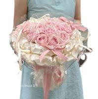 China French Romantic Rose snow pear Paper Flower Art Flower Wrapping Paper for sale