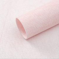 China Flower Dress Cream Series waterproof embossed paper, flower packaging paper, Kafen paper, bouquet wrapping paper for sale