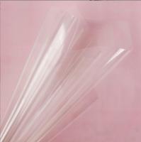 China Transparent Waterproof Cellophane Flower Wrapping Paper DIY Handmade Material Package 58*58cm for sale