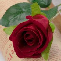 China Simulated Flower Mini Single Rose Fake Flower Home Decoration Handheld Flower Wedding Decoration Manufacturer Wholesale Fresh Flowers Dried Flowers for sale