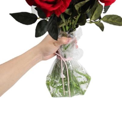 China Bouquet Packing Paper Waterproof Gift Bouquets Transparent Cellophane Packaging Materials Many Colors for Fresh Flowers for sale