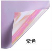 China Fashionable Plastic Seven-Color Color-Changing Flower Wrapping Paper Perfect for Rose Bouquet Packaging in Flower Shops for sale