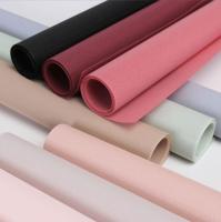 China Waterproof Korean-style Embossed Paper for Kafin Paper Flower Art Packaging 58*58cm Plastic Round Bouquet for sale