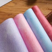 China Florist Wrapping and Bouquet Packing Paper in Ink Dyed Texture with a Wide Range of Colors for sale