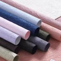 China Florist Wrapping and Bouquet Packing Paper with Stone Texture Finish for sale