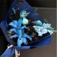 China Florist Wrapping and Bouquet Packing Paper with Stone Texture Finish for sale