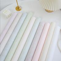 China Solid-Color Gift Boxes and Wrapping Paper Cream Series Embossed Waterproof Material for Bouquets for sale