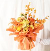 China Fashion Florist Wrapping Paper for Bouquet Packing Iron-Colored and Colorful Paper for sale