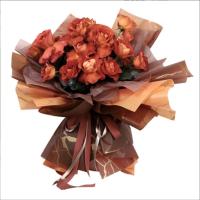 China Waterproof Hansunosa Golden Marble Bouquet Packing Paper for Fresh Flowers Florist Wrapping Shipping Time 30-45Days for sale
