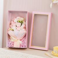 China 18-rose soap flower gift box, soap flower bouquet, Valentine's Day, Christmas gift, birthday small present, cross-border supply for sale