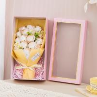 China 18-rose soap flower gift box, soap flower bouquet, Valentine's Day, Christmas gift, birthday small present, cross-border supply for sale