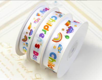 China Children's Day Gift Box Strap Ribbon Perfect for DIY Handheld Wrapping Uesage Gift Wrapping for sale
