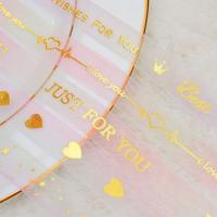China Valentine's Day and Christmas Gift Decoration Snow Silk Ribbon 520 in 9m/1.9cm for Color Fastness for sale