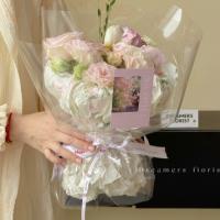 China 57*57cm Specialty Paper Graceful and Colorful Sydney Floral Packaging Paper Floral Flower for sale
