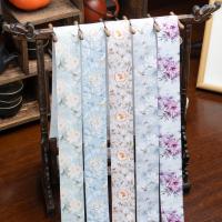 China Chinese Style Ink Baked Cakes Ribbon with Eco-friendly Gift Packaging Flower Bouquets and Extinction Ribbon for sale