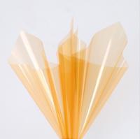 China Thickened Dust-proof Jelly Film Paper Colored Semi-transparent Cellophane for Waterproof Florist Wrapping 58*58cm Size for sale