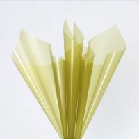 China Thickened Dust-proof Jelly Film Paper Colored Semi-transparent Cellophane for Waterproof Florist Wrapping 58*58cm Size for sale
