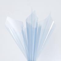 China Thickened Dust-proof Jelly Film Paper Colored Semi-transparent Cellophane for Waterproof Florist Wrapping 58*58cm Size for sale