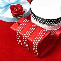 China DIY Hair Accessories Must-Have Double Sided Polka Dot Ribbon in Polyester Printed with Luo Ribbed for Bow and Clothing for sale