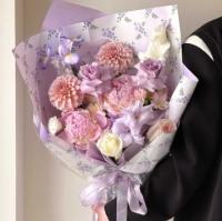 China Partysu Fresh Floral Paper with Floral Arrangements and Packaging for Fresh Flowers 57*57cm for sale