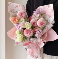 China Partysu Fresh Floral Paper with Floral Arrangements and Packaging for Fresh Flowers 57*57cm for sale