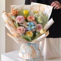 China Partysu Fresh Floral Paper with Floral Arrangements and Packaging for Fresh Flowers 57*57cm for sale