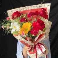 China Chinese-Style Calligraphy The Perfect Paper Product for Wrapping Flower Bouquets and Sunflowers for sale
