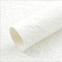 China Handmade Stone-Textured Paper Flower Bouquet Art Packaging Pleated Flower Paper in Many Colors for sale