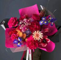 China Fashionable Bouquet Paper in Various Colors for Flower Packaging for sale