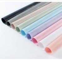 China Florist Wrapping Solid Color Foldable Flower Wrapping Paper Bouquet Packing Paper for Fashionable Packaging for sale