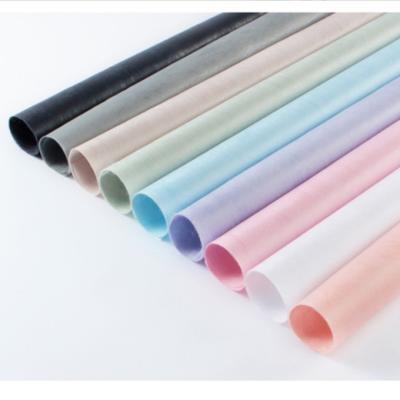 China Florist Wrapping Solid Color Foldable Flower Wrapping Paper Bouquet Packing Paper for Fashionable Packaging for sale