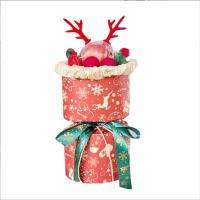 China Flower Shop Gift Wrapping Paper with Santa Claus and Snowman Design on Waterproof Kraft Paper for sale