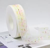 China International Children's Day Cartoon Mesh Ribbon Heat Transfer Snow Ribbon Gift Hand Ribbon Ribbon Handmade Gift Bag for sale