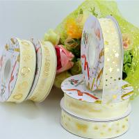 China Hot Stamping Rice Gauze Hair Accessories for Birthday Gift Goddess's Day Wedding Confession Proposal and Flower Decoration for sale