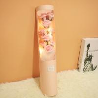 China Valentine's Day creative gifts for your girlfriend and best friend, such as soap bouquets, artificial rose gift boxes, and hug buckets, are available for wholesale from the manufacturer for sale