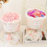 China Retro cheongsam style soap flower bouquets, artificial flowers, and everlasting flowers are practical for giving to classmates during graduation season and to your girlfriend on Valentine's Day for sale