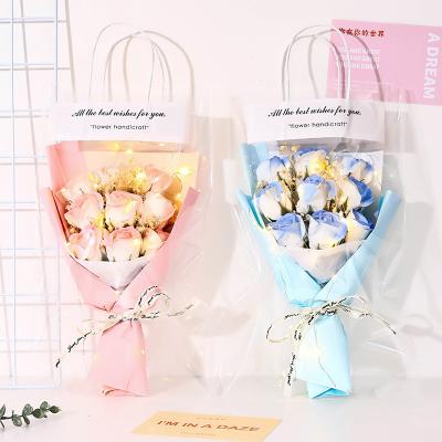 China Graduation season, everlasting flowers, roses, asters, dried flowers, finished soaps, flowers, birthday, Valentine's Day, 520, small gifts for setting up a stall for sale