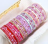 China Ribbed Love Ribbon Cake Box Colorful Bouquet Gift Packaging Wedding Decoration Candy Box Colorful Ribbon for sale
