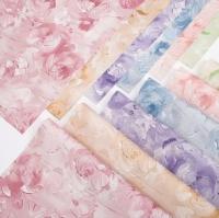 China Brilliant Bouquet Waterproof Floral Flower Wrapping Paper with Partysu Specialty Paper for sale